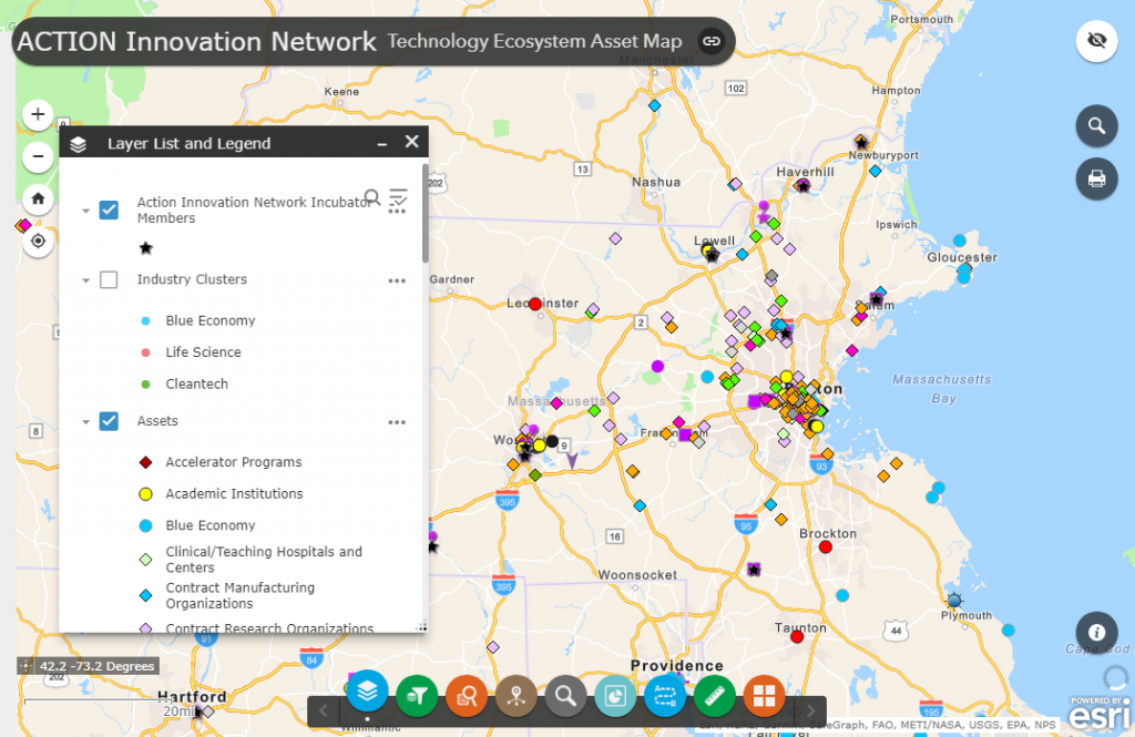 Technology Ecosystem Map – ACTION Innovation Network